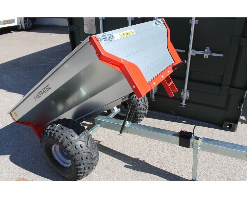 REMORQUE BASCULANTE avec vérins QUAD ULTRATEC PRO